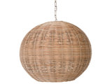 Panay Wicker Ball Pendant Lamp, Natural - Tropical - Pendant Lighting ...