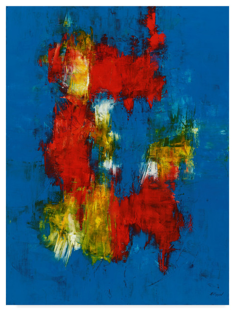 Aleta Pippin 'In Motion Abstract' Canvas Art, 18"x24" - Contemporary ...