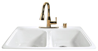 Designer Select Double Bowl - Self Rimming - Transitional - Kitchen ...