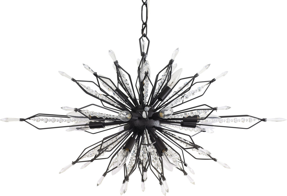 Orbital Oval Linear Pendant - Midcentury - Kitchen Island Lighting - by ...