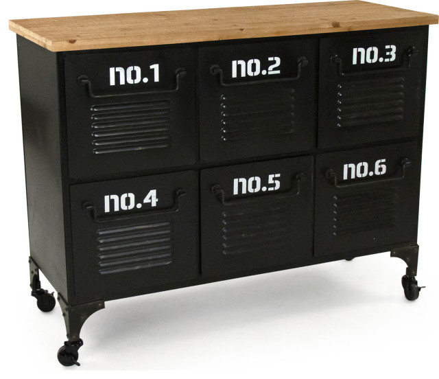 Meritt Metal Console - Industrial - Console Tables - by HedgeApple | Houzz