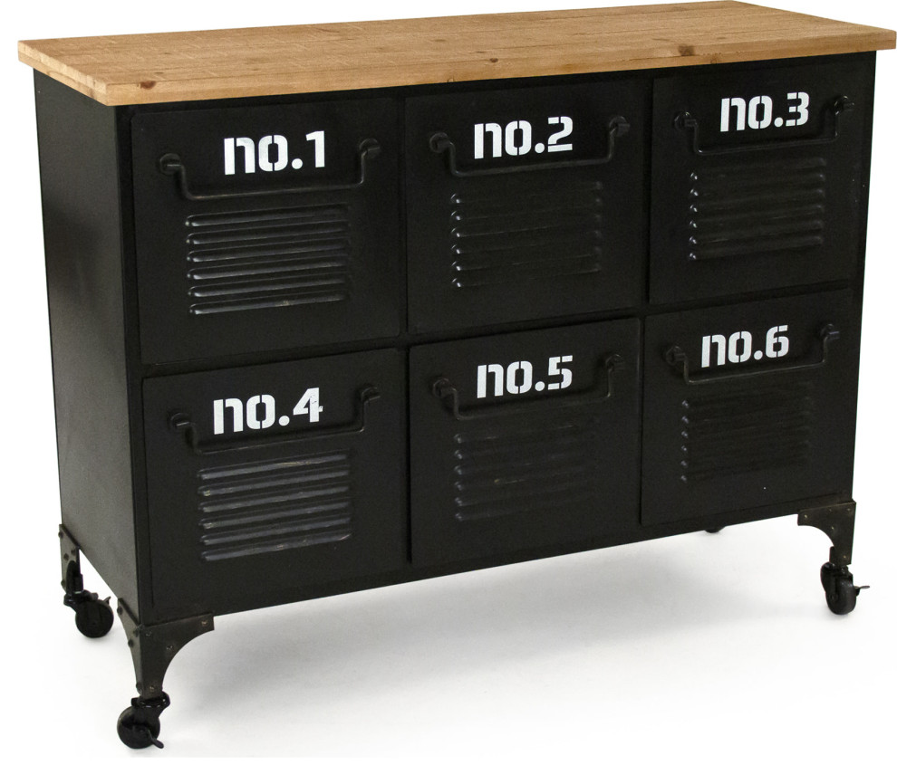 Meritt Metal Console - Industrial - Console Tables - by HedgeApple | Houzz