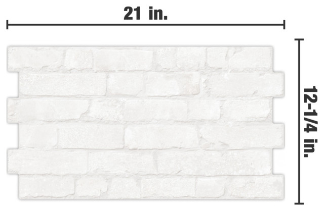 Manhattan Blanco Porcelain Wall Tile - Farmhouse - Wall And Floor Tile ...