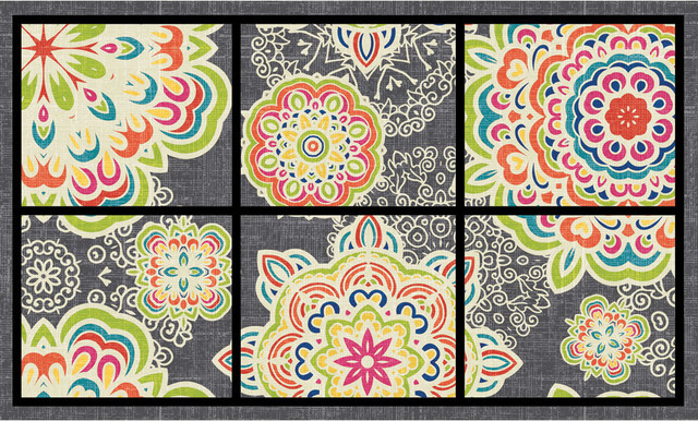 Masterpiece Bohemian Arabesque Mat - Contemporary - Doormats - by ...