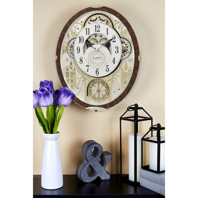 Gala III Magic Motion Wall Clock by Rhythm Clocks - Victorian - Wall ...