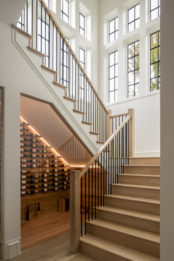 Post & Paddock - Transitional - Staircase - Dallas - by Le Belle Maison ...