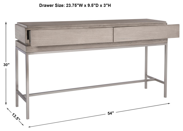 Uttermost UT-25373 Console Table from the Kamala - Contemporary ...
