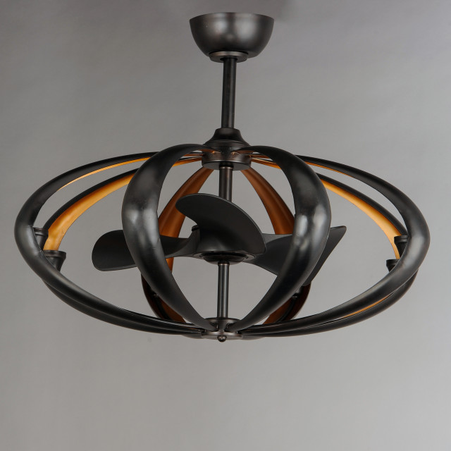 Ambience WiFi-enabled LED Fandelight, Gold Leaf - Transitional ...