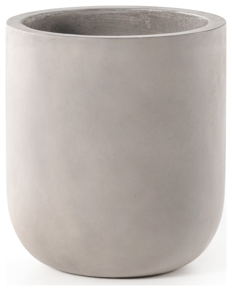 Ivan Round Planter - Transitional - Indoor Pots And Planters - by Four ...