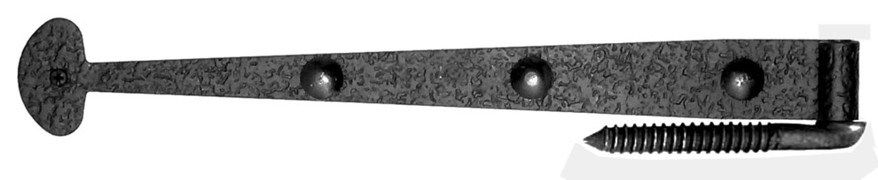 Bean Gate Hinge With Pintle, 18 7/8" - Southwestern - Hinges - by ...