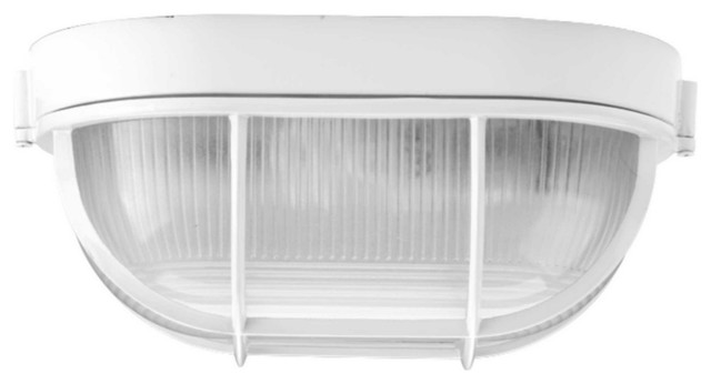 Progress Lighting Bulkheads One Light Flush Mount P3706-30 - Beach ...