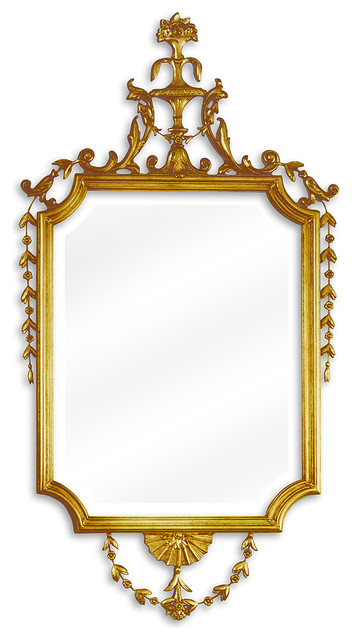 The Branding Mirror, 28"x55.5" - Victorian - Wall Mirrors - by Friedman ...