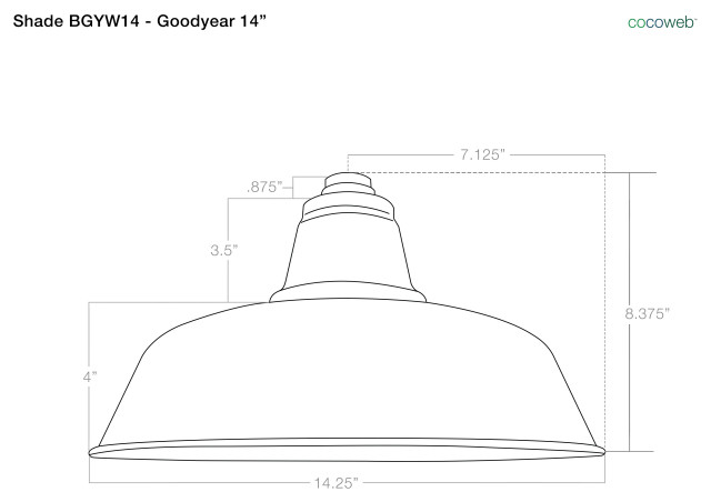 Cocoweb 14" Goodyear LED Post Light in Matter Black With 8' Tall Post ...