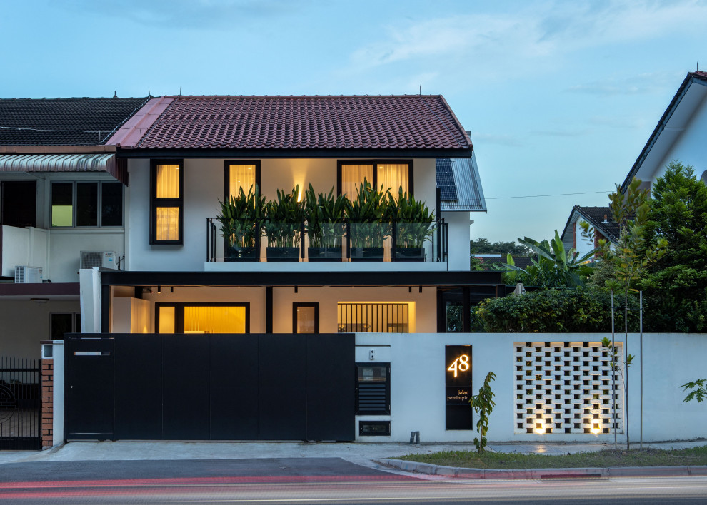 Glass Annex House - Modern - House Exterior - Singapore - by The ...