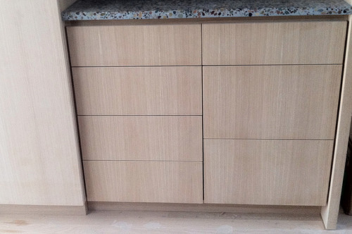 how do we finish white oak rift cut cabinets and preserve the nat