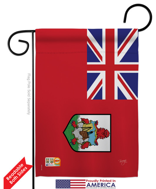 Bermuda Flags of the World Nationality Flags Set, 28" X 40" X 0.1 ...