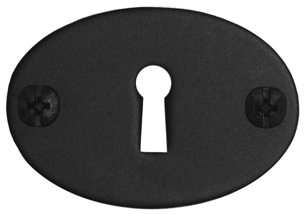 Bean Key Plate - Traditional - Door Levers - by KnobDeco | Houzz