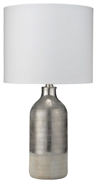 Gaston Silver Table Lamp - Transitional - Table Lamps - by Rustic Home ...