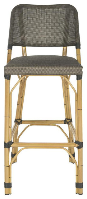 Deltana Indoor-Outdoor Stacking Bar Stool, Fox5208A - Contemporary - Bar Stools And Counter ...