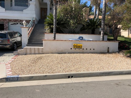 Front Yard Rockscape