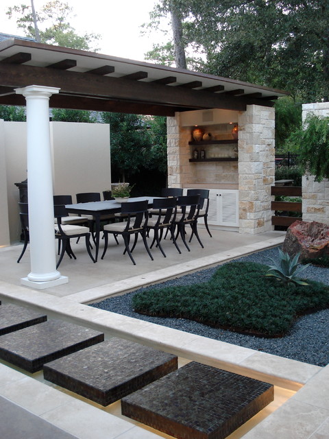 Friar Tuck Dining Pavilion - Mediterranean - Houston - by Gary R ...