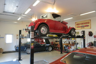 Home Car Garage with Lift - Traditional - Garage - DC Metro - by Sheds ...