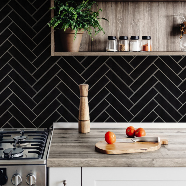 Metro Soho Subway Ceramic Floor and Wall Tile - Contemporary - Wall And ...