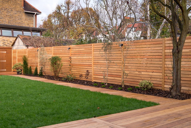Garden Wall Wood Cladding | Fasci Garden