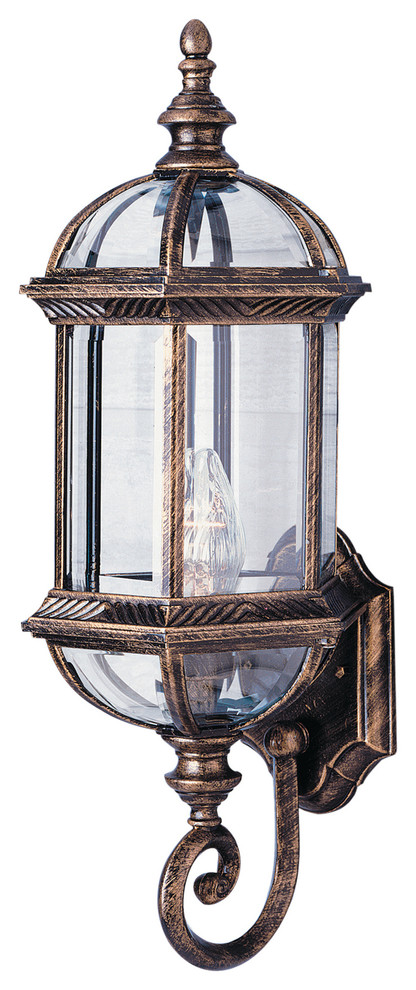 1 Light Coach Lantern - Traditional - Outdoor Wall Lights And Sconces ...
