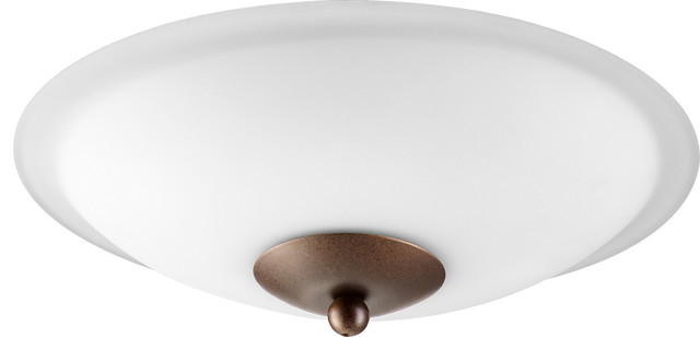 Low Profile Satin Opal Light Kit - Ceiling Fan Accessories - by ...