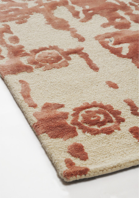 RugSmith Terracotta Totem Contemporary Modern Area Rug, 5' x 8 ...