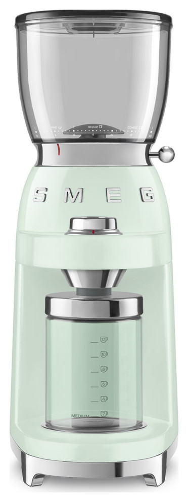 Smeg 50's Retro Pastel Green Coffee Grinder - Transitional - Coffee ...