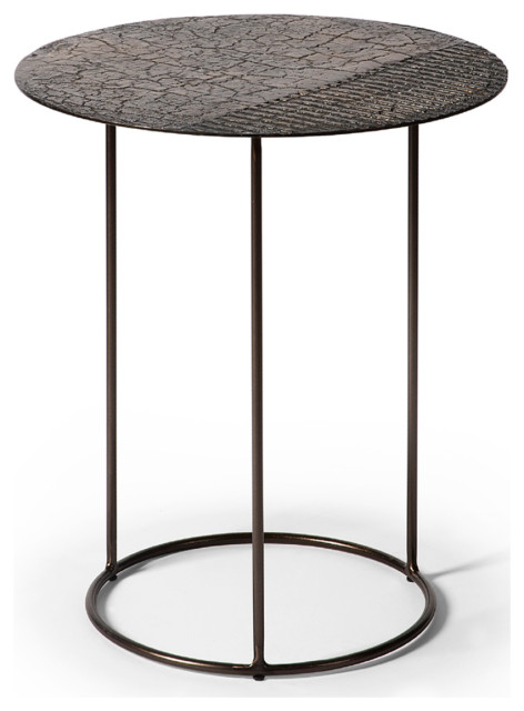 Mineral Powder Side Table | OROA Celeste - Contemporary - Side Tables ...