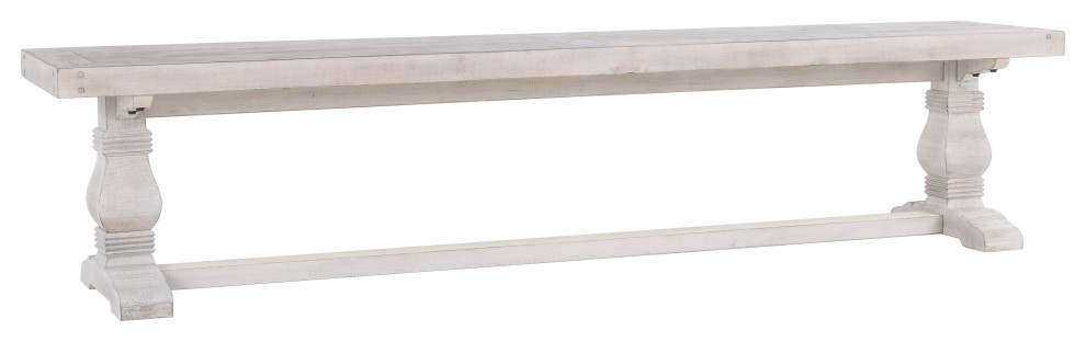 Quincy 83" Bench Nordic Ivory By Kosas Home - French Country - Dining ...