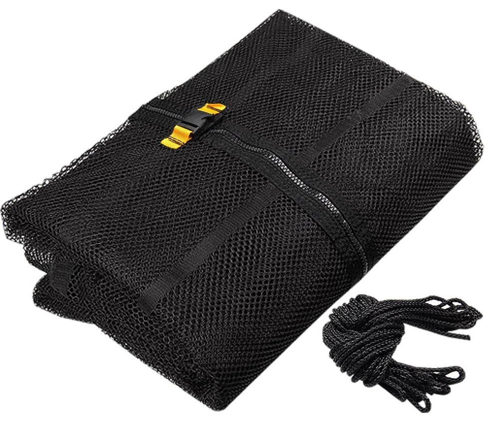 Round Trampoline Enclosure Net Fence Replacement Safety Mesh 13' 4 Arch ...