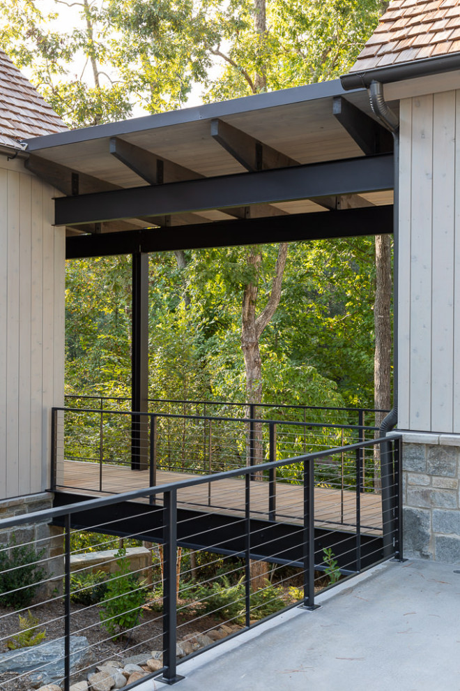 Breezeway detail - Rustic - Exterior - Other - by Johnston Design Group ...