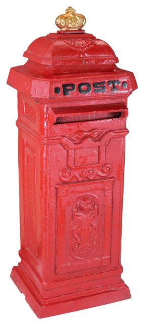 Design Toscano British Style Post Box - Traditional - Mailboxes - by ...