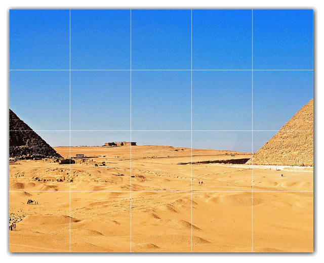 Famous Places Ceramic Tile Wall Mural HZ500548, 60" Wide x 48" High ...