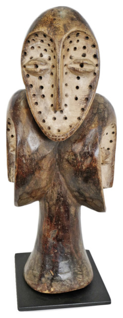 Consigned Lega 4 Face Post Figure 1 - Tropical - Decorative Objects And ...