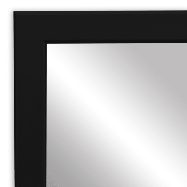 Meade Framed Wall Mirror, 36"x36" - Transitional - Bathroom Mirrors - by FrameMyMirror | Houzz