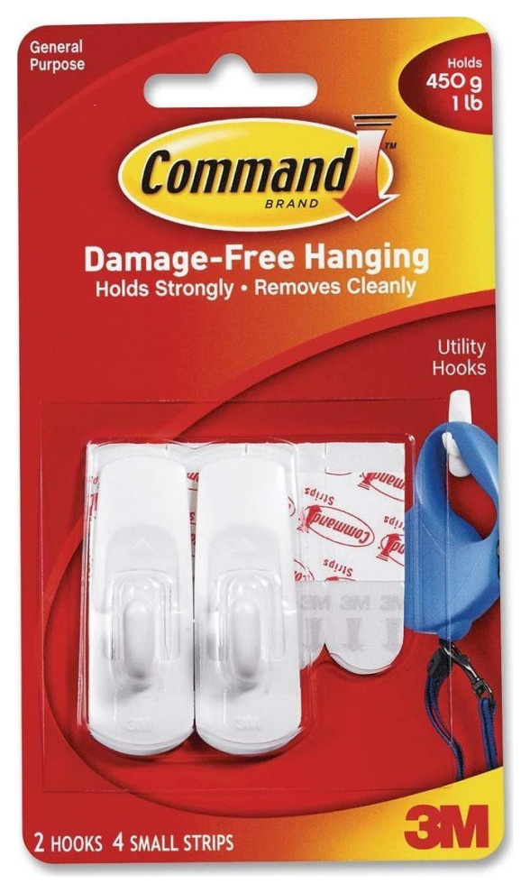 Command Strips 17002 Small Hooks with Command Adhesive - Contemporary ...