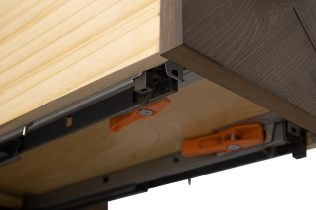 Landon Modern Herringbone Bathroom Vanity, 72", White Top ...