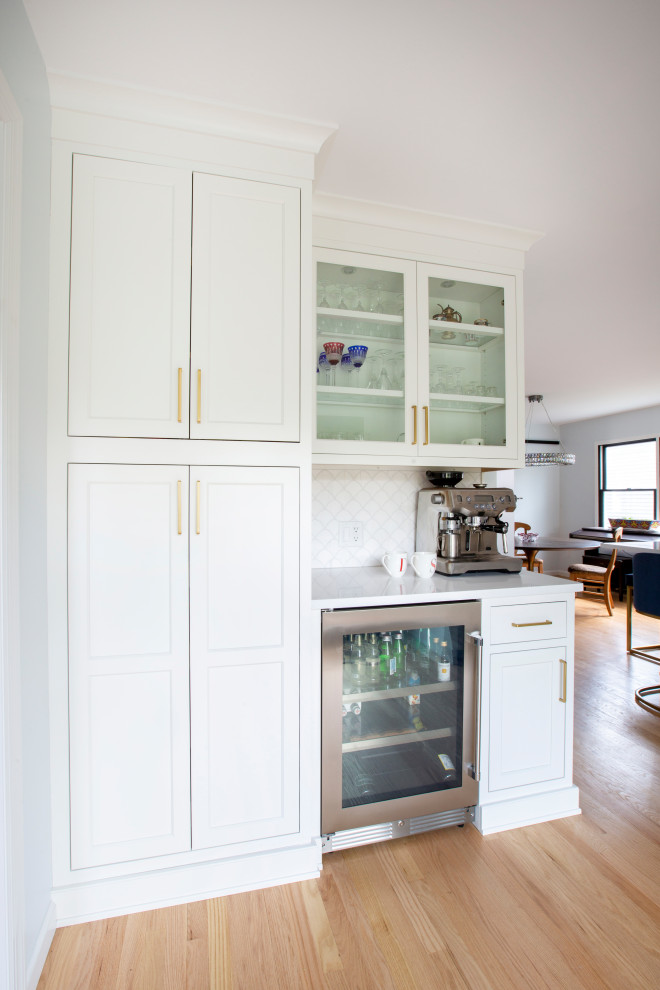 Dry Bar and Pantry Touch Down - Transitional - Kitchen - New York - by ...