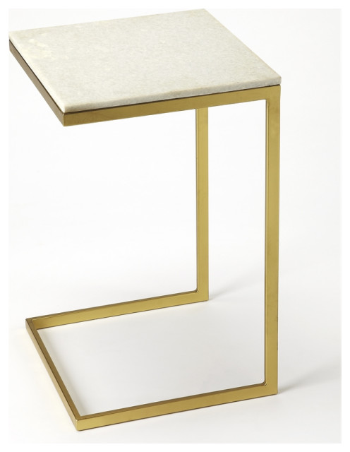Lawler Modern End Table - Contemporary - Side Tables And End Tables - by Bison Commerce | Houzz
