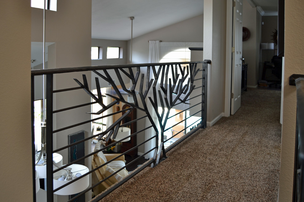 Contemporary Organic Railing - Transitional - Phoenix - by Grizzly Iron ...