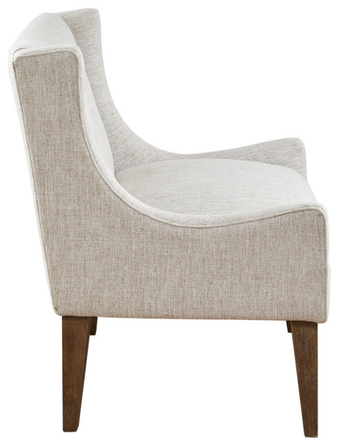 Madison Park Malabar Transitional Lounge Chair with Recessed Arms ...