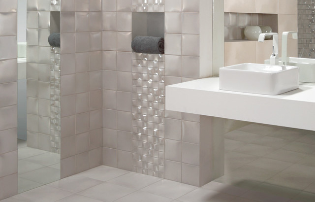 Porcelaine tiles - Contemporary - Bathroom - Montreal - by Granite ...