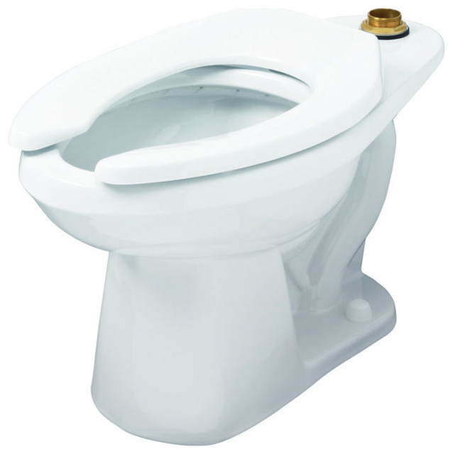 Gerber 25-833 North Point 1.28 or 1.6 gpf Elongated Top Spud Bowl ...