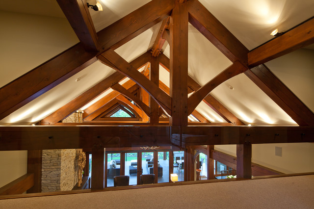 Luxury Timber Frame - Traditional - Vancouver - by tdSwansburg design ...