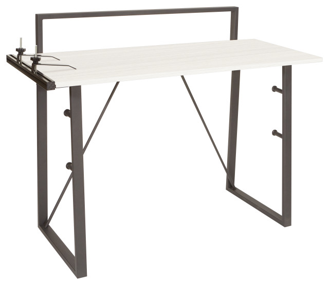 Tinker Desk, Light Gray - Industrial - Desks And Hutches - by Office ...